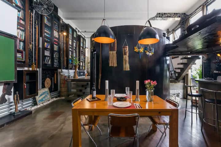 Chic Loft With City Views In Vila: Madalena Center - Pinheiros