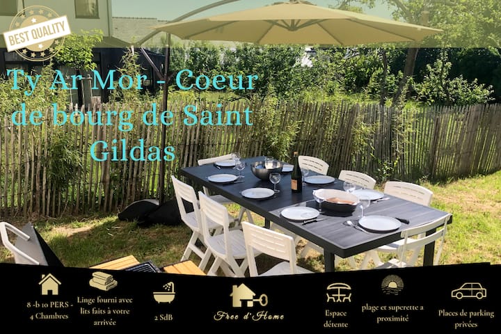 Ty Ar Mor - Bourg St Gildas - Saint-Gildas-de-Rhuys
