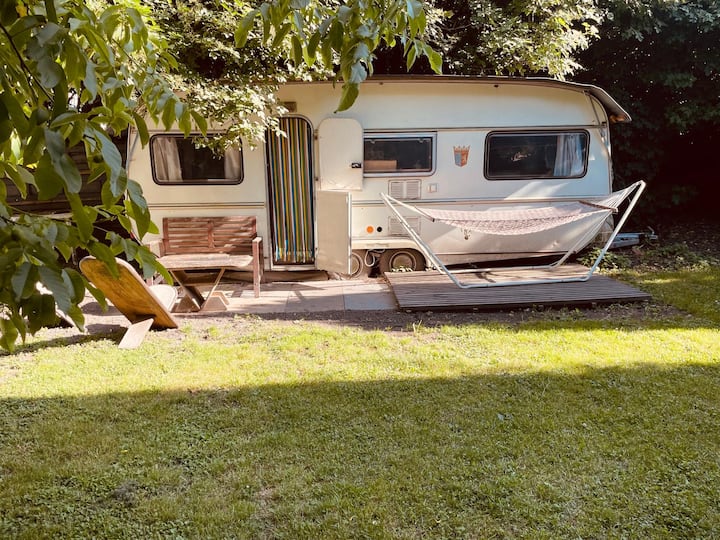 City-wohnwagen Mit Gartenoase - Hall in Tirol