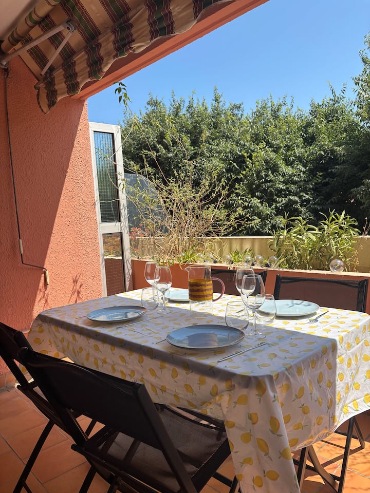 Studio Cabine Cosy Au Lavandou - 500m Des Plages - Île du Levant