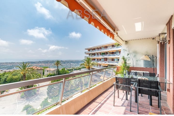 Superbe Studio Vue Mer Mer Nice - Nizza