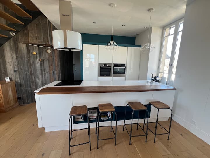 Superbe T4 Duplex, Tout à Pied ! - Batz-sur-Mer