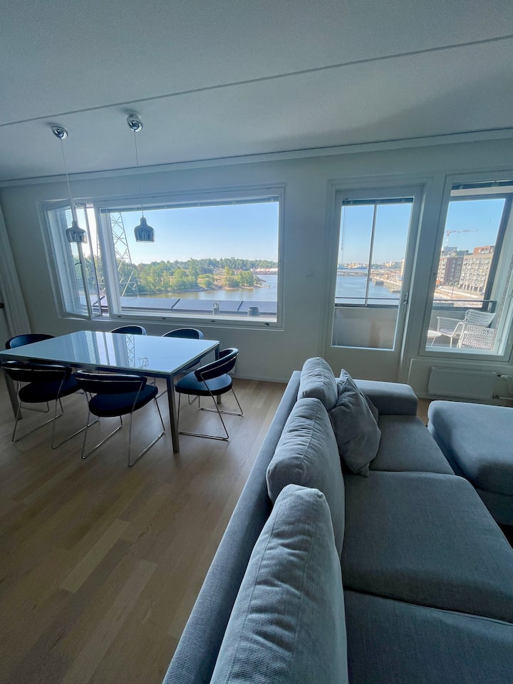 Modern Sea View Flat With Sauna - Helsinki