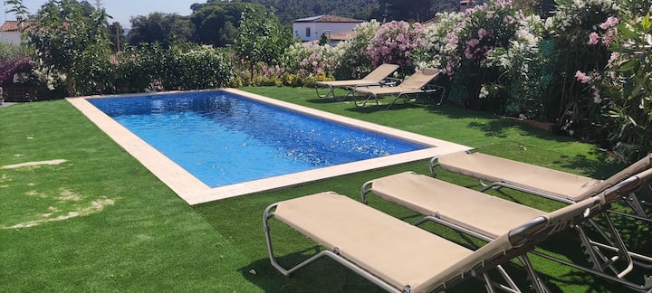 Preciosa Casa Con Piscina - Platja d'Aro