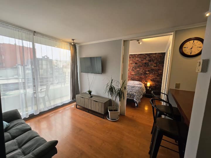 Depto C/aire Y Estacionamiento - チリ プロビデンシア