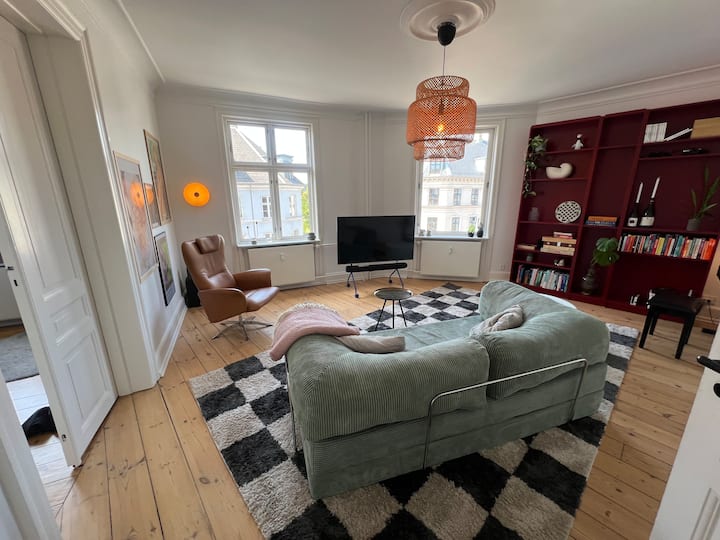 Bright 4-room Apt. In Nørrebro - Copenhaguen