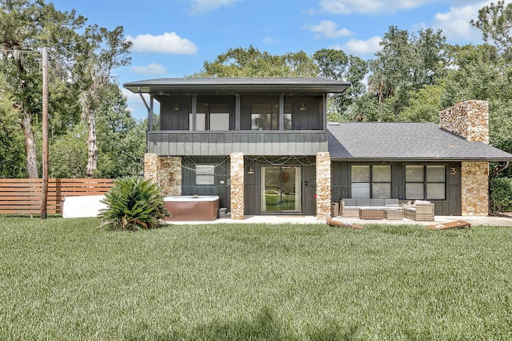Hot Tub, Firepit, Private Beach Access, Kids Room - Palm Coast, FL