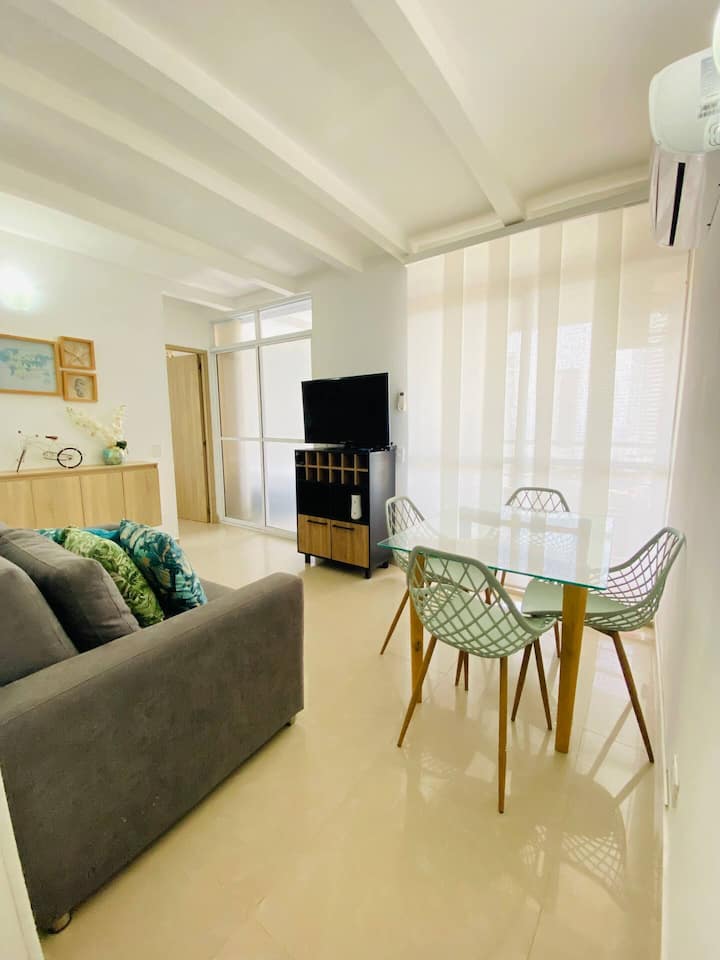 Sea View Tropical Flush Near To Everything With - Cartagena