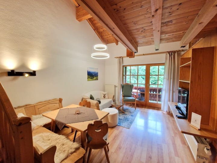 Appartement Nr. 2 "Am Taubensee" - Urlaub Mit Hund - Ruhpolding