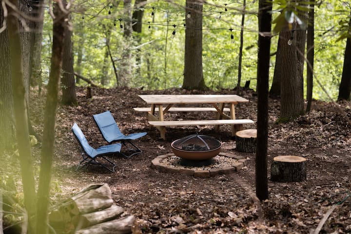Camp Peak + Pine: A Lakeside Basecamp - Summersville, WV