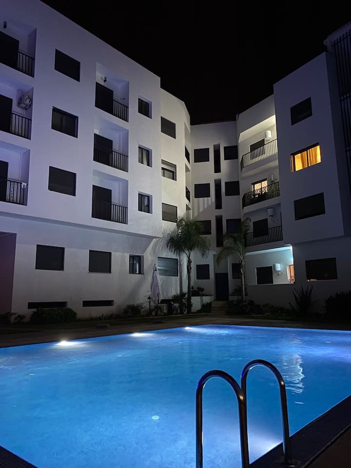 Appartement Avec Piscine - Bouznika