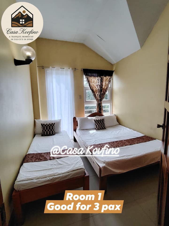 Room 1 With Private Balcony - Baguio