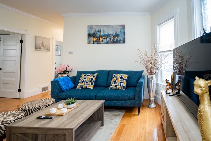 14b7 Cozy/3br/2 Free Parking/red Line/boston - Boston Logan Airport (BOS)
