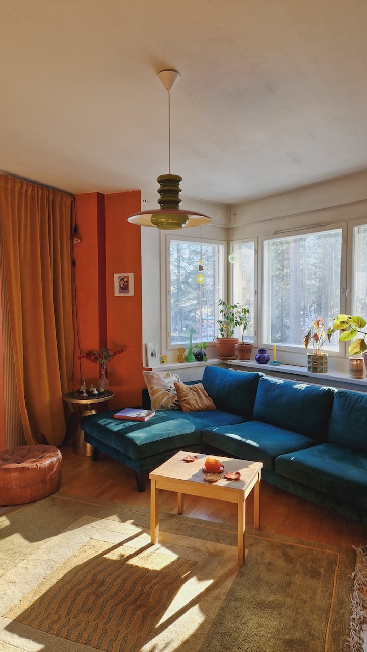 Viihtyisä, Parvekkeellinen Asunto Säynätsalossa - Muurame