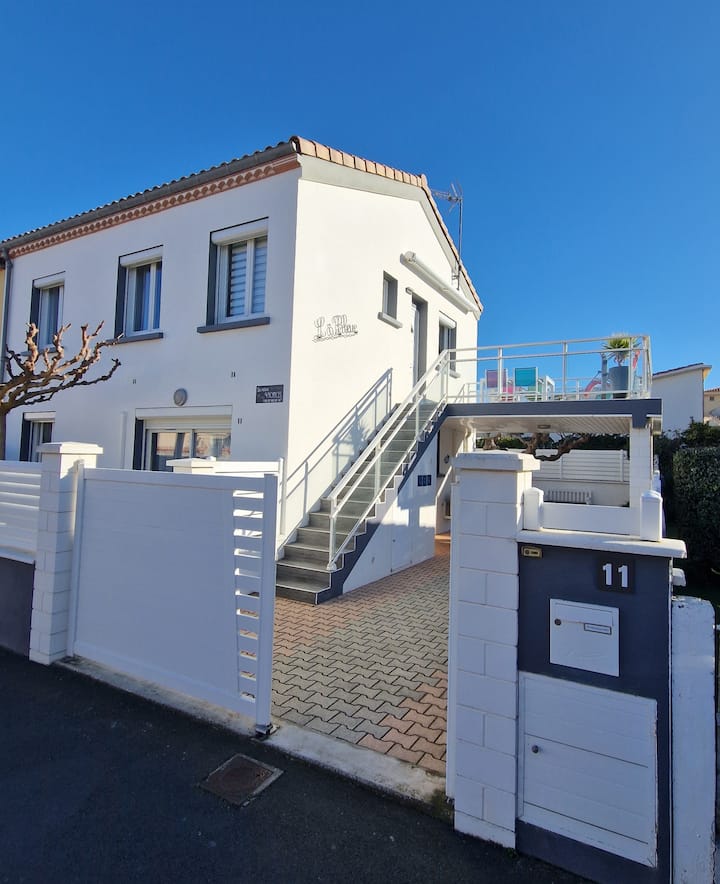 Appart. T3 Climatisé Bord De Mer - Portiragnes