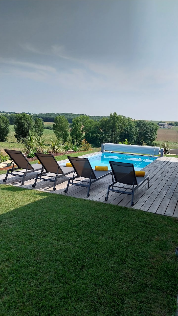 Maison Neuve Climatisée, Piscine Chauffée - Saint-Orens-de-Gameville