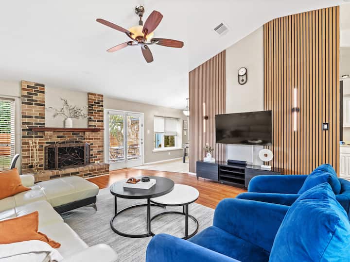 Cozy King Bed|10 Mins To Conv. Ctr|garage|wi-fi - Plano, TX