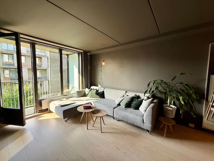 Modern Apt Central & W/balcony - Oslo