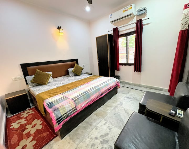 Ac Double Bed Compact Room For 2 - Agra