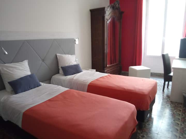 Chambre Lits Simples - Les Vans