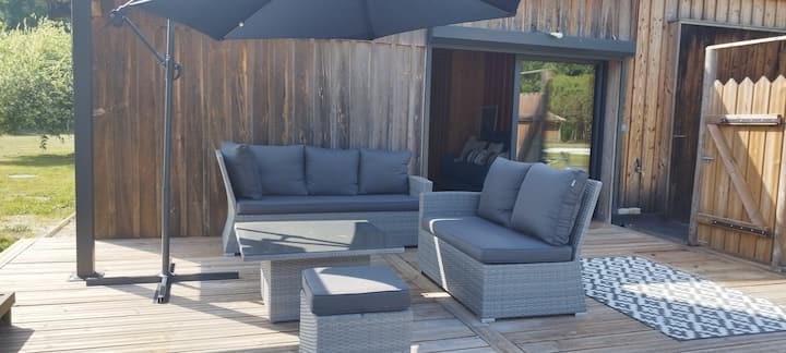 Cottage Avec Spa - Calme Absolu, Nature & Océan - Plage Gurp