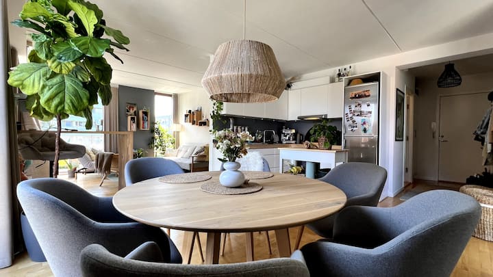 Modern & Bright Near Beach & City - Copenhague