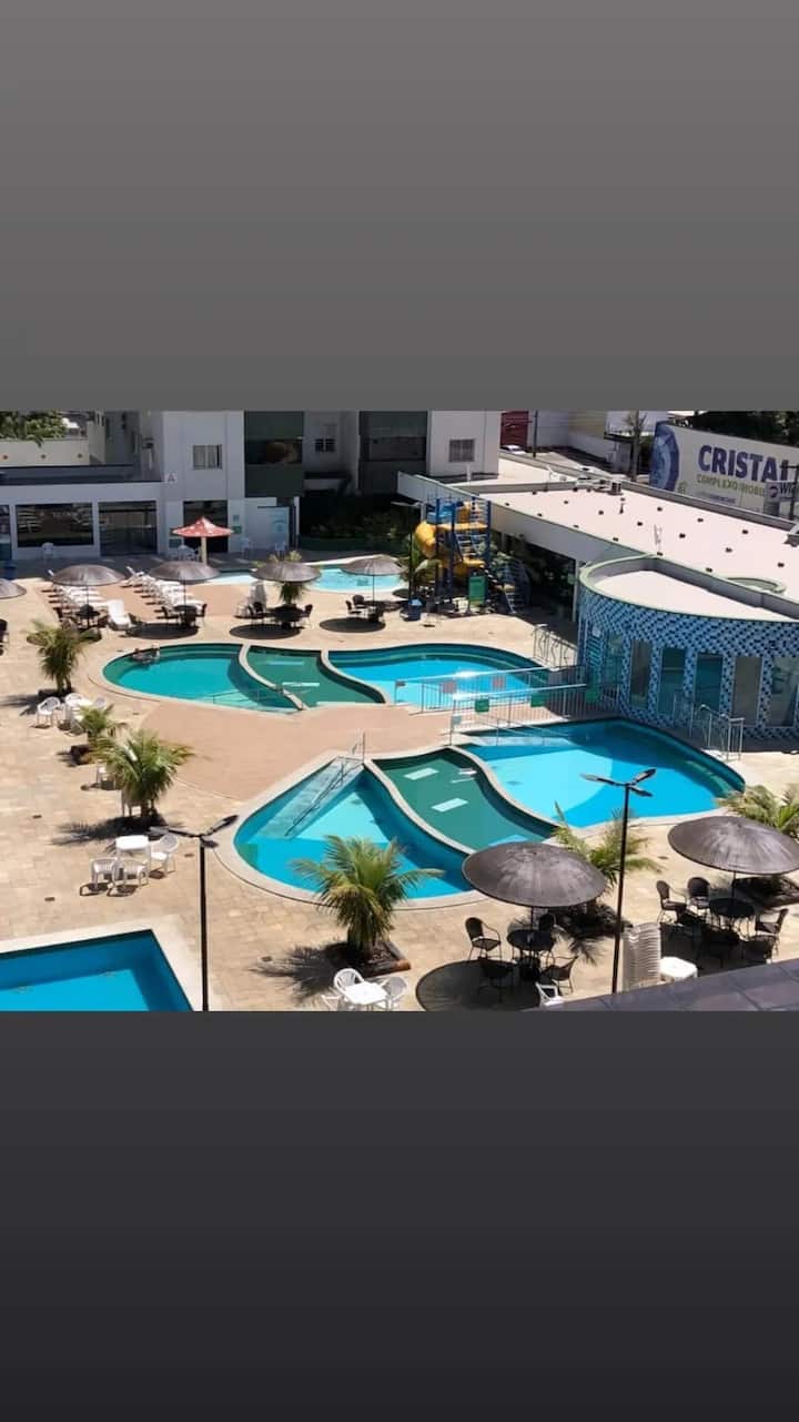 Paraíso No Aquarius Residencial! - Caldas Novas