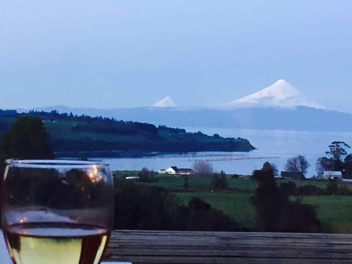 Linda Casa Con Tina Caliente - Frutillar