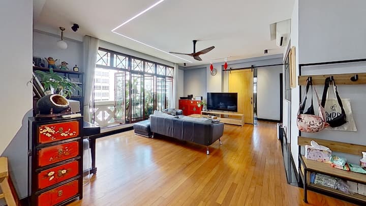 City Center Cozy Riverside Flat - Singapour