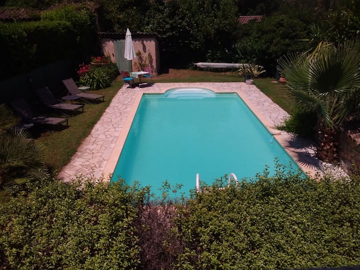 T2 Dans Maison Avec Piscine - Grasse