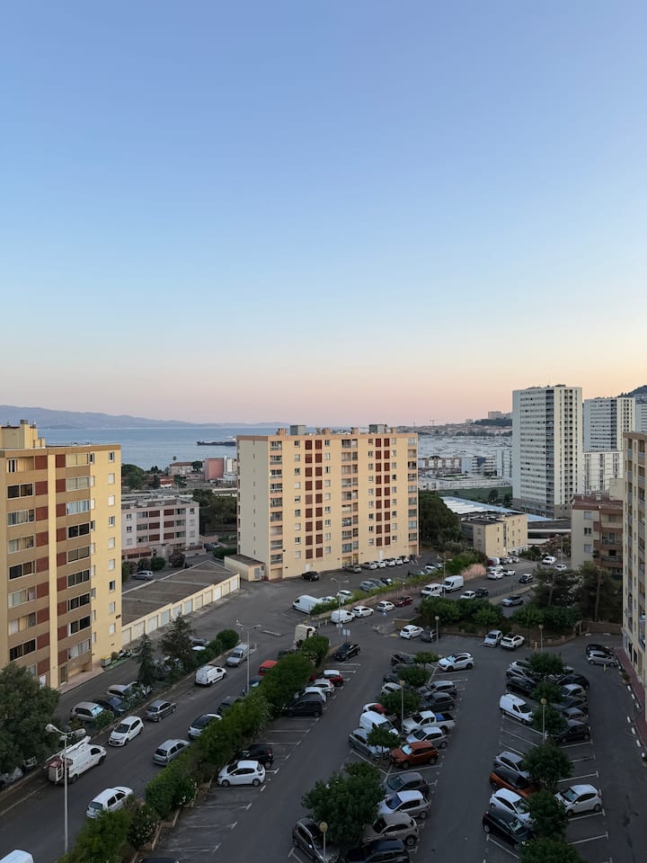Location F2 Vue Sur La  Mer - Ajaccio