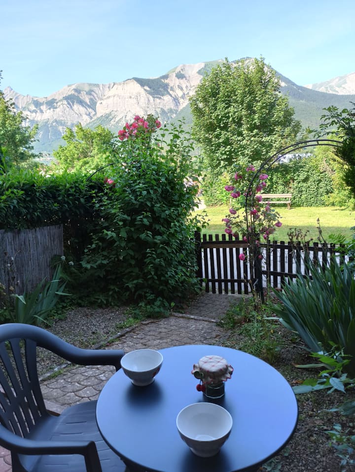 Studio Vue Montagne Rdc Jardinet - Saint-Bonnet-en-Champsaur