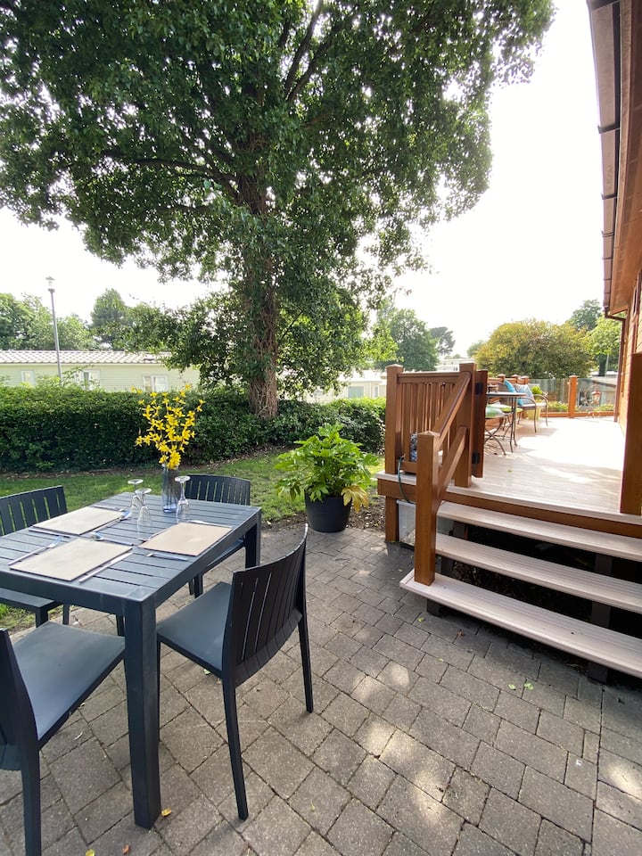 Luxury Sunset Lodge 
At Rockley Park Holiday Park - Wareham, UK