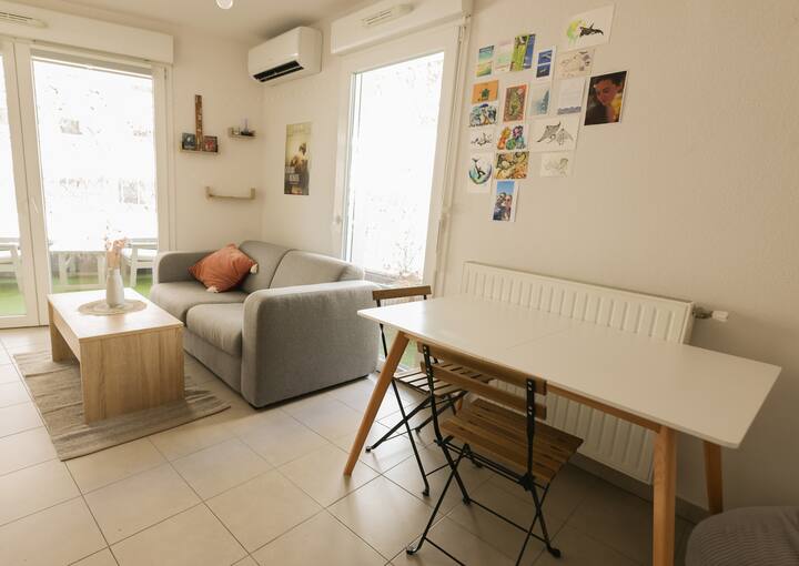 L'escapade Du Lez – T2 Paisible Avec Terrasse+clim - Montpellier