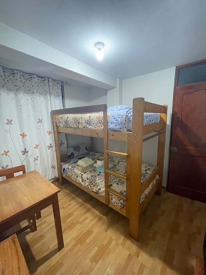 Habitación Simple Con Litera - Villa Rica