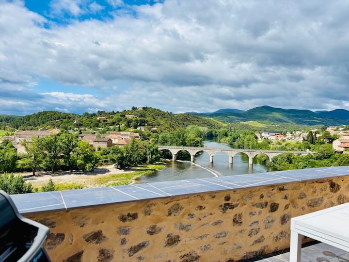Charme Et Détente à La Rivière, Hammam - Roquebrun