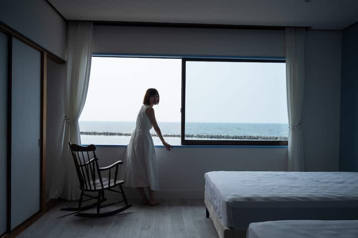 情緒ある港町の街道に泊まる|Daisen Umihotaru 一棟貸し - 米子市