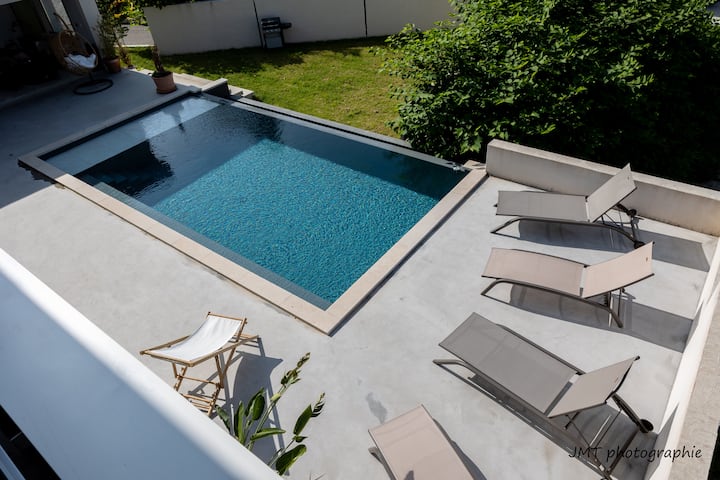 Maison Piscine Vue Imprenable Sur Le
Lac 180m2 - Lac de Paladru