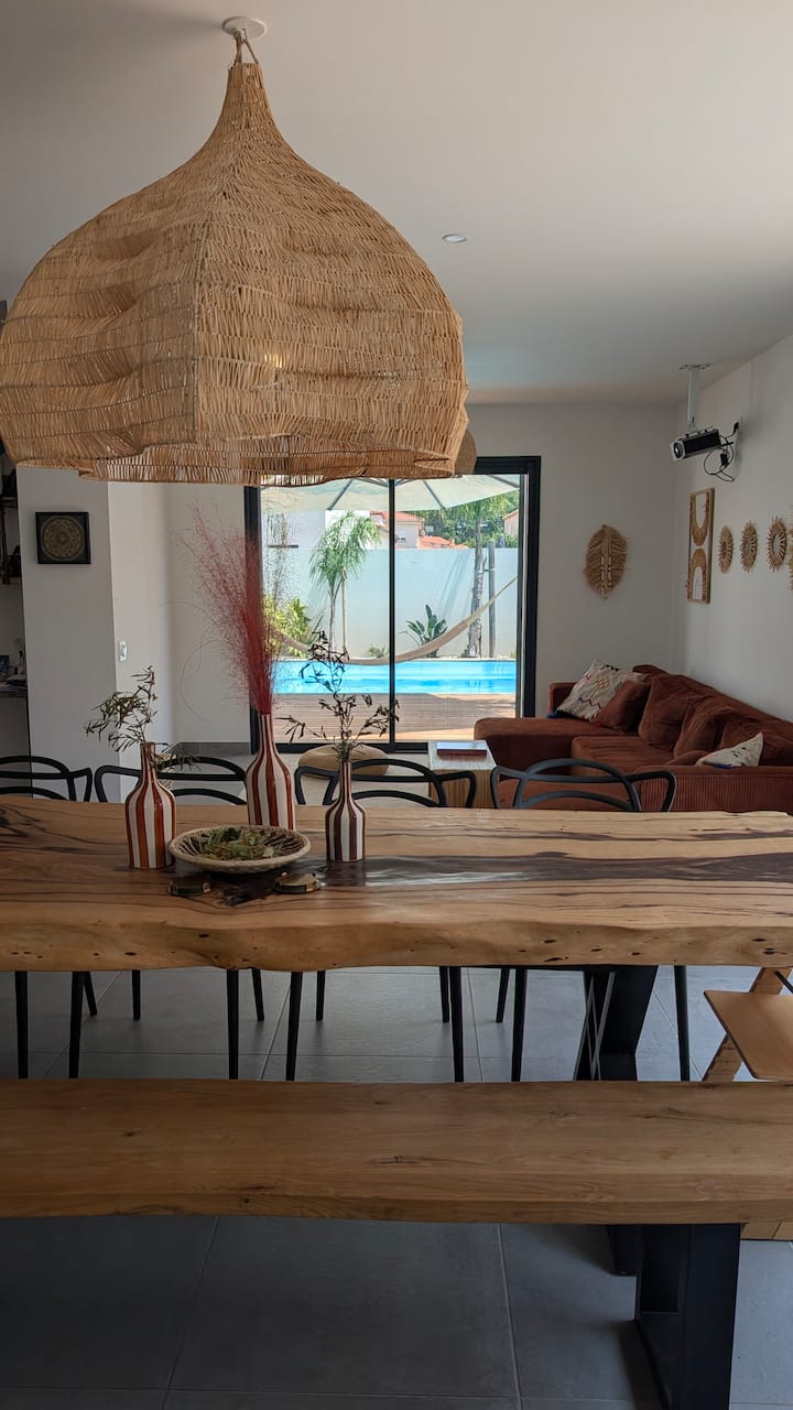 Villa Moderne Calme Avec Piscine - Perpignan