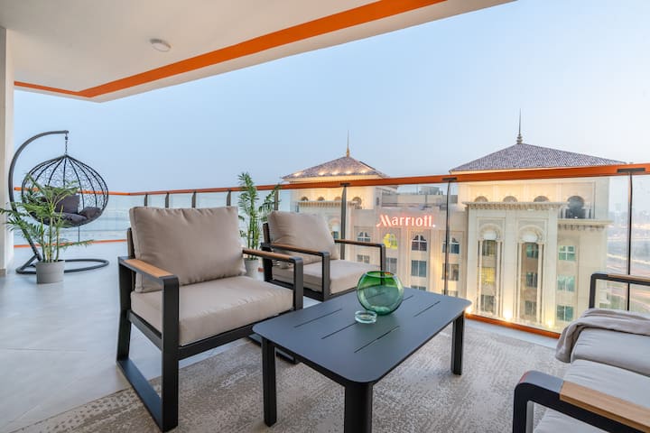 Cozy 2br L Full Dubai Skyline View I High Floor - Dubai Airport (DXB)