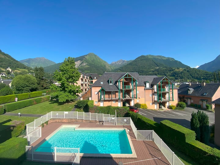 Appartement Jolie Vue Et Piscine - Luz-Saint-Sauveur
