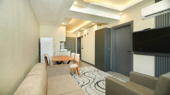 Premium Oda, Deniz Manzaralı, Balkonlu - Demre