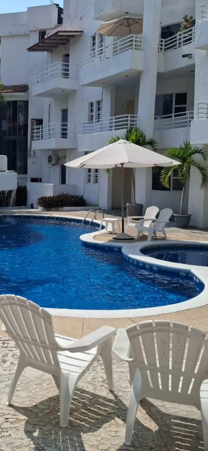 Villa Familiar De 3 Cuartos | Villa Diamante - Manzanillo
