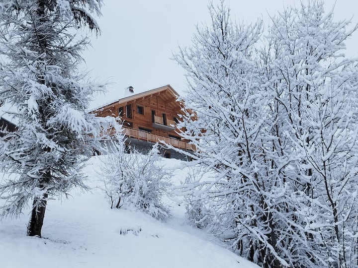 Chalet La Tanière Au Chinaillon Avec Sauna. - La Roche-sur-Foron