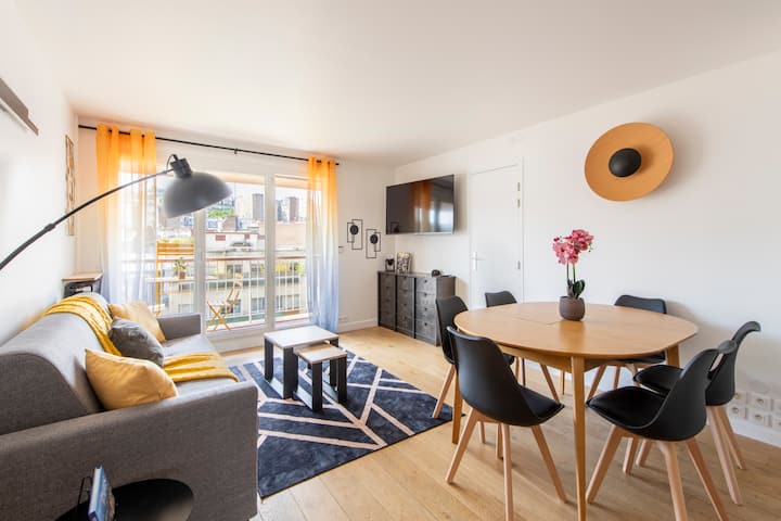 Balcon & Vue De Rêve Sacré-cœur • Montmartre Chic - Paris