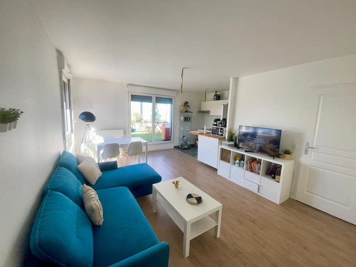Apt Pour 4 Personnes ( Familial) - Gennevilliers