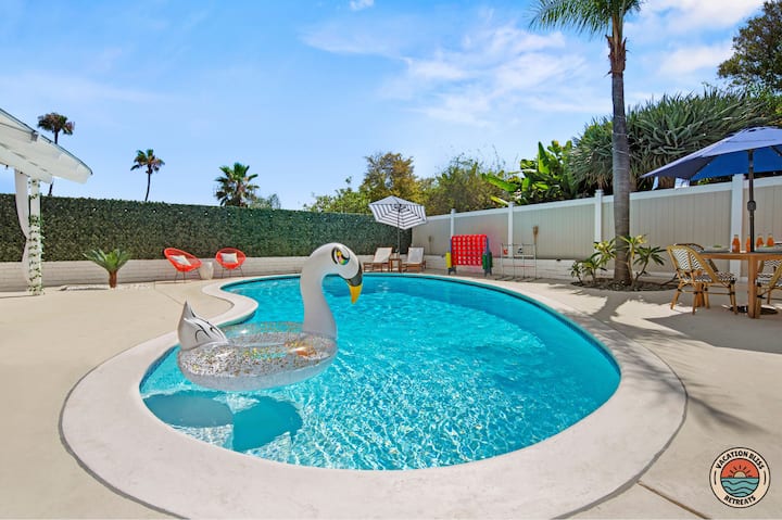 Spacious & Stylish! 5br W/ Pool + Guest House - La Mesa, CA