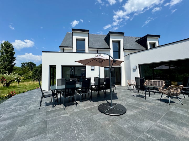 Spacieuse Villa Contemporaine - Fouesnant