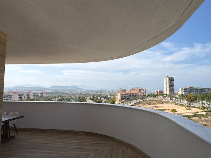 Modern 2br With Balcony In Elche - Santa Pola