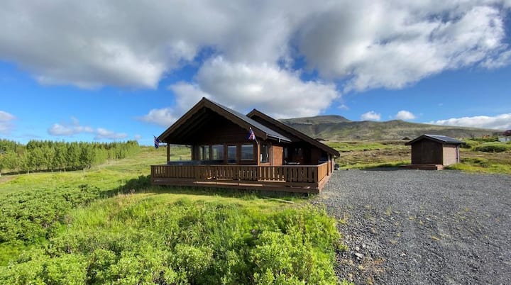 Heilsárshús í Grímsnesi. - Islandia